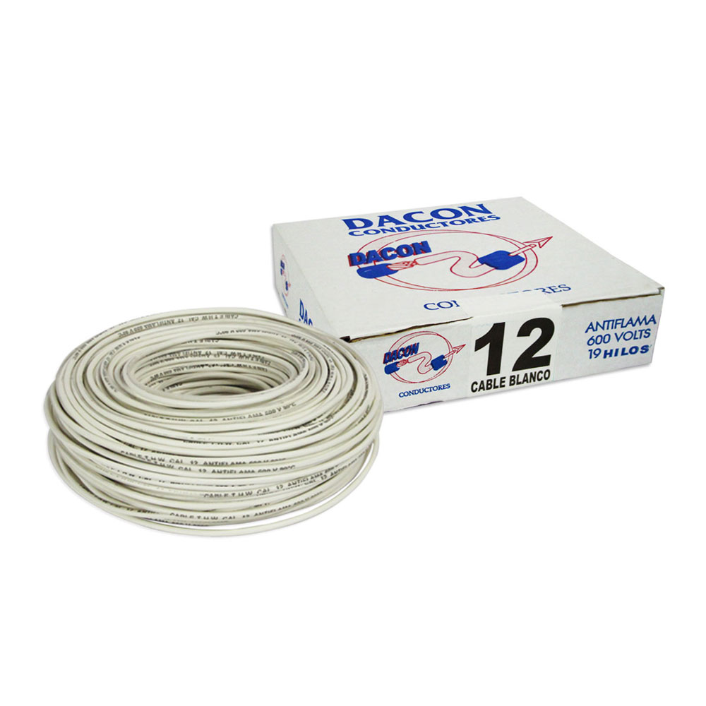 CABLE THWLS CALIBRE 12 90mts - Iluminacion LED JWJ Comercial México
