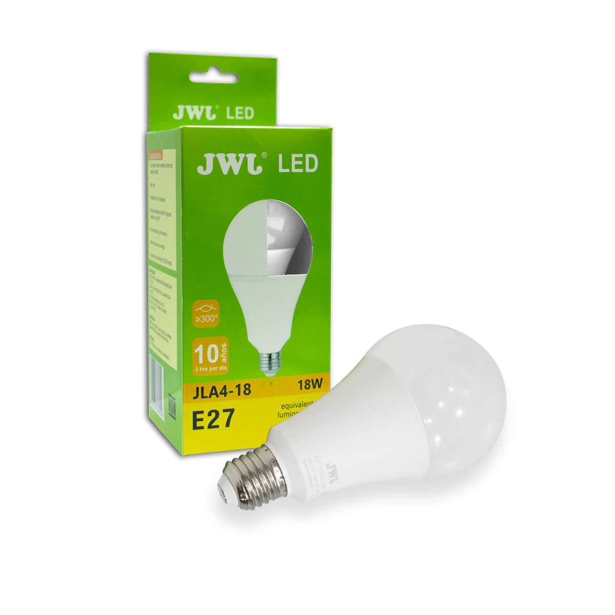 Foco LED Bulbo JLA4 - Iluminacion LED JWJ Comercial México