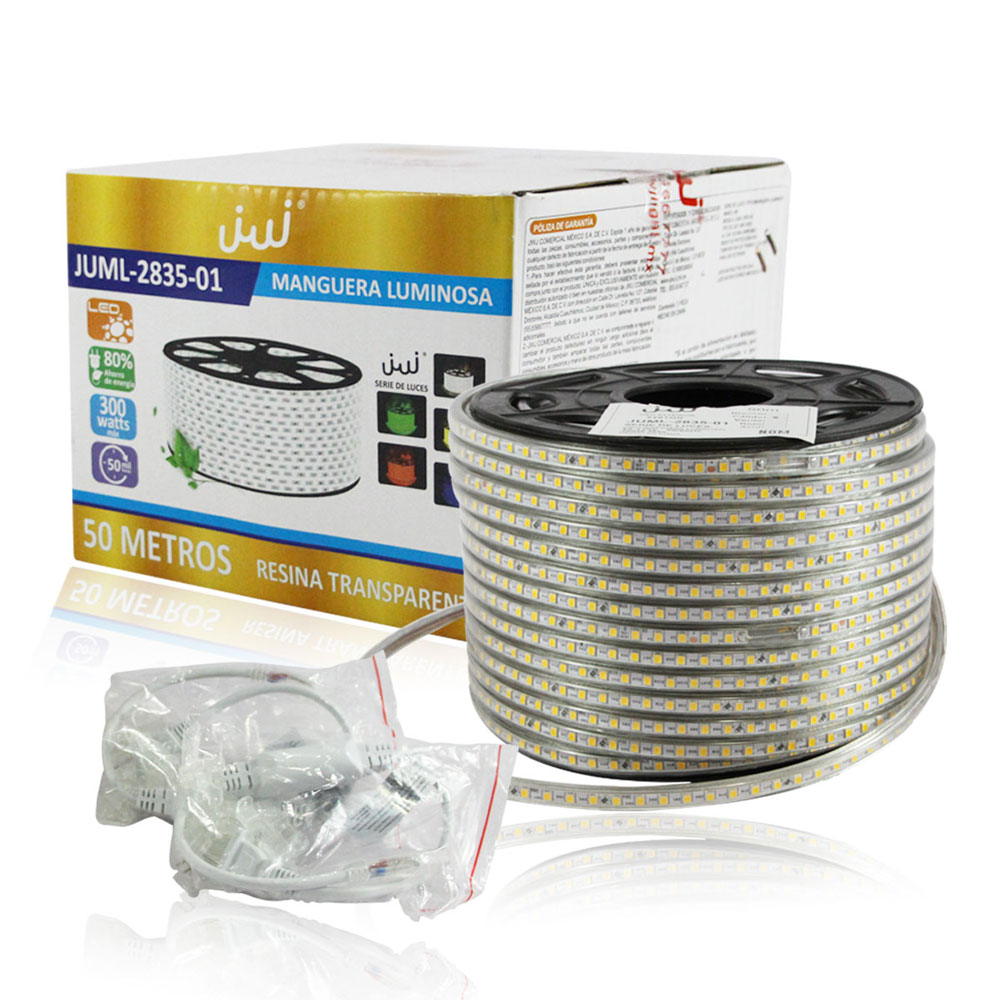 Manguera Led 1 Linea 50 Metros Iluminacion Led Jwj Comercial México