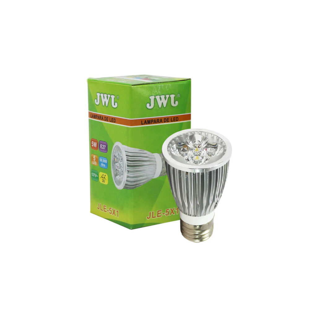 Foco Led Dicroico 5W E27 | JWJ Comercial México