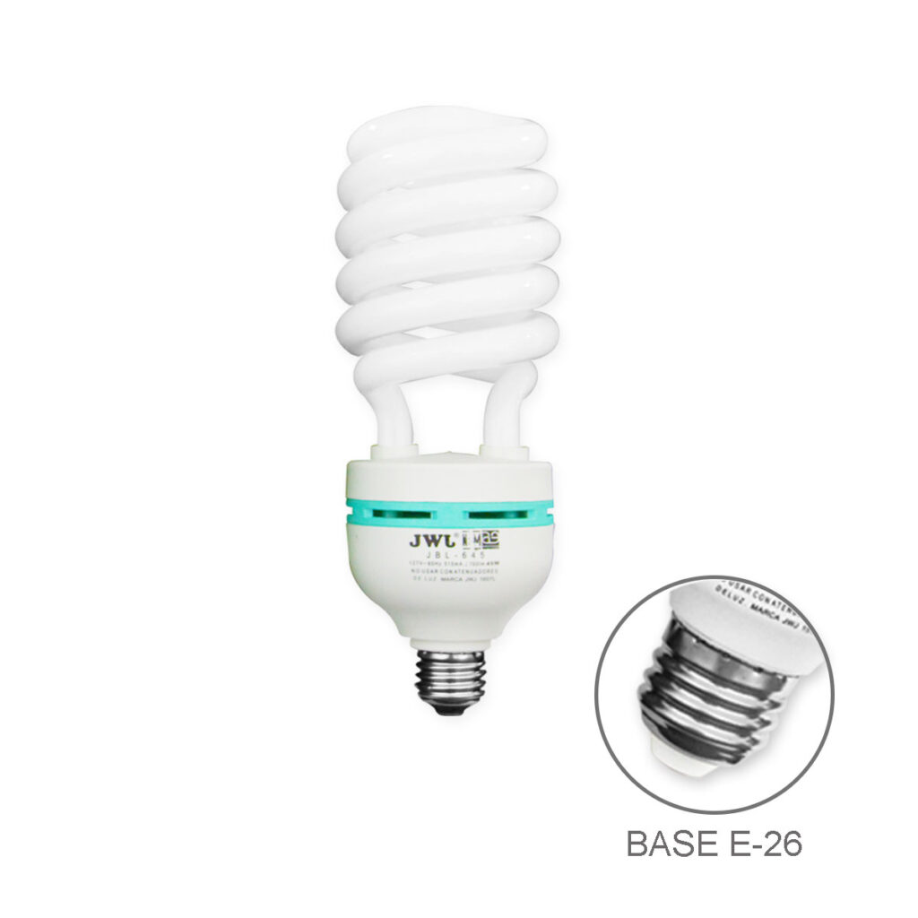 Foco Ahorrador Espiral - Iluminacion LED JWJ Comercial México