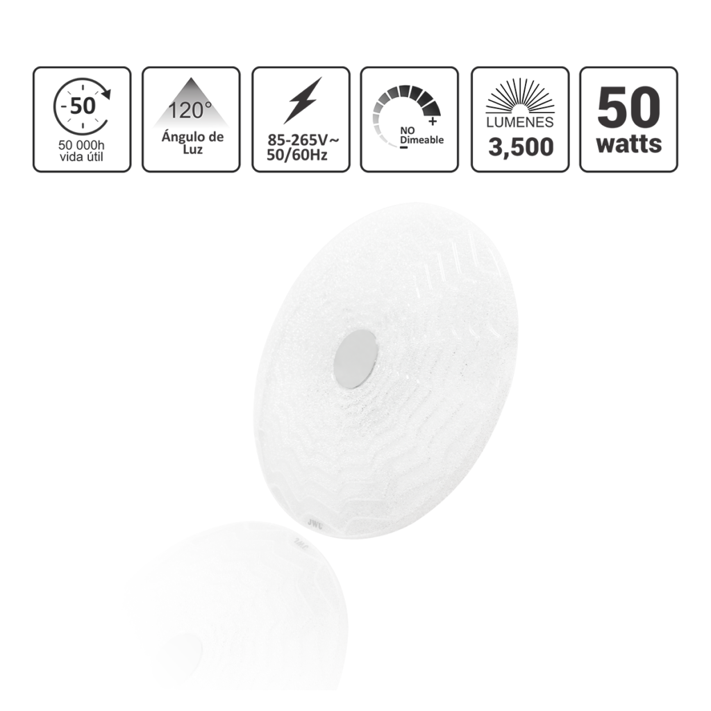 Lámpara de techo decorativa Modelo JLAR-4002 - Iluminacion LED JWJ ...